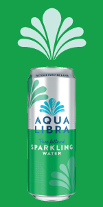 Aqua Libra Sparkling Water, 330 ml Pack of 24 : Amazon.co.uk: Grocery