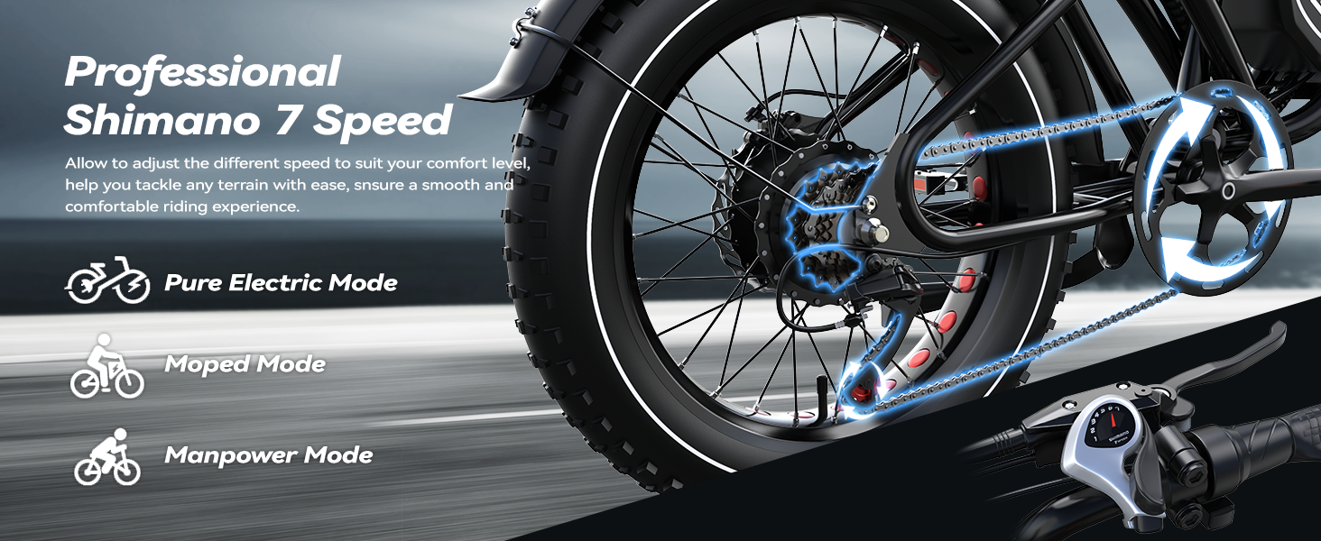 Amazon.com : EUYBIKE Electric Bike for Adults, 2000W Peak Motor with Removable 48V 25AH Battery ...