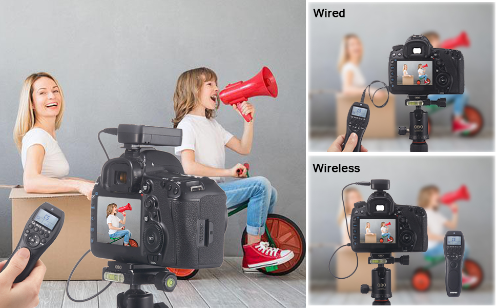Amazon.com : S1 Wireless Remote Shutter Release Compatible with Sony, Remote Release Cable Timer ...