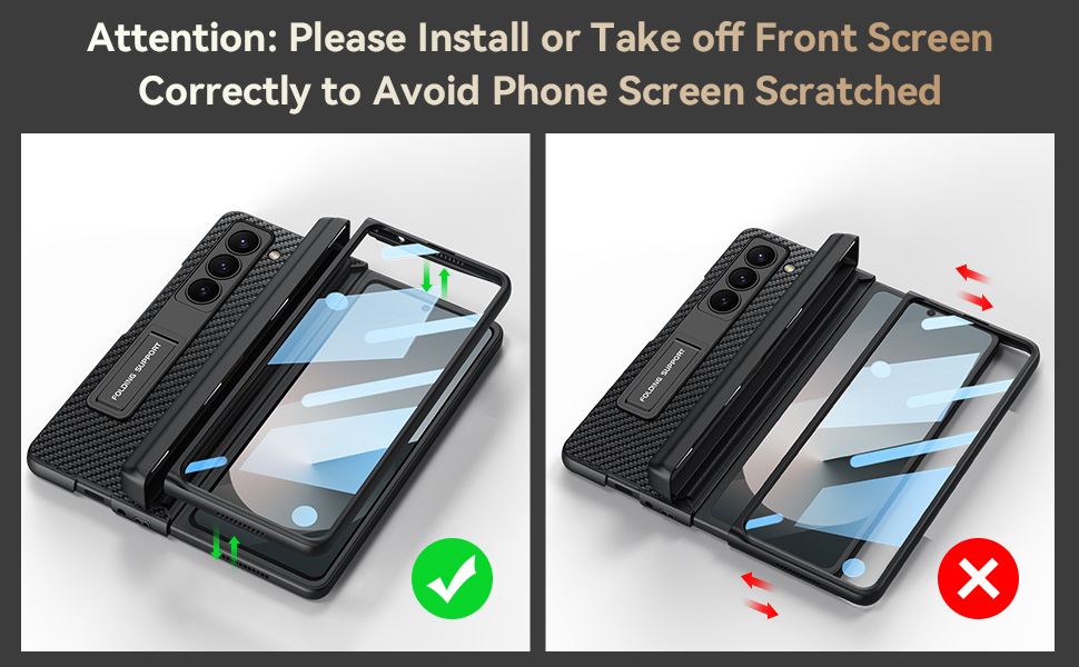 Amazon.com: Libeagle for Samsung Galaxy Z-Fold-6 Case: Built in Hidden Fold 6 New Slim S Pen ...