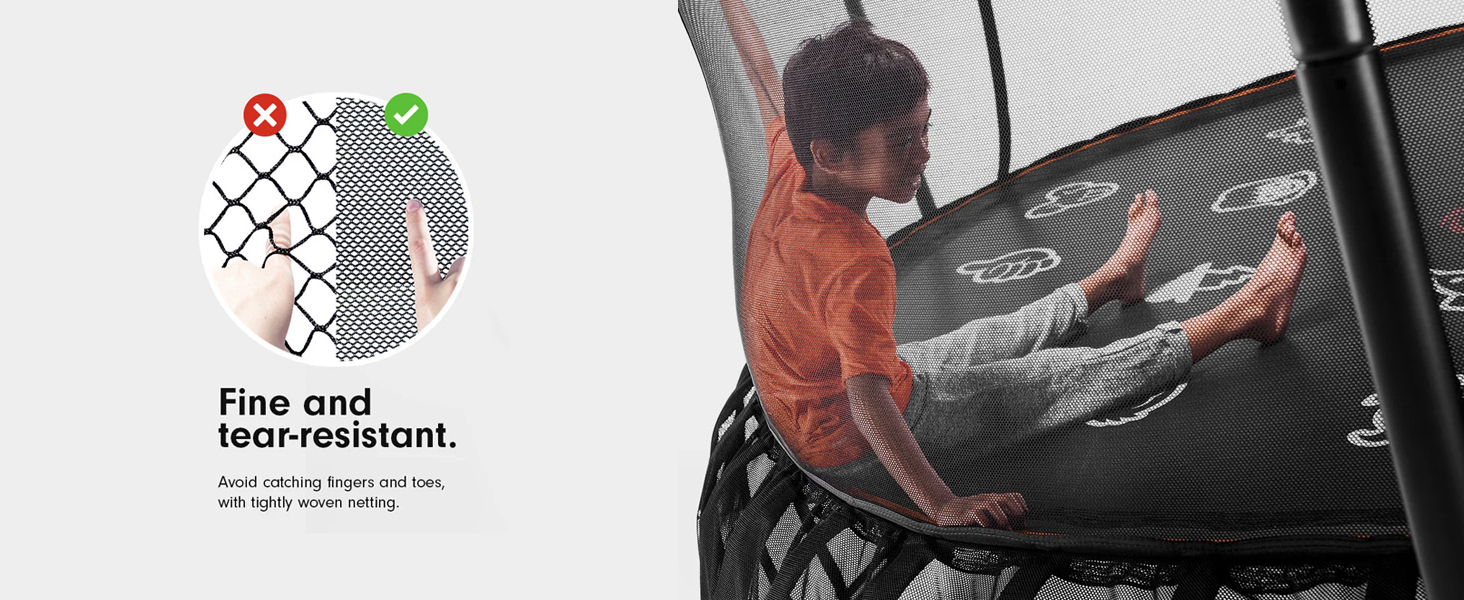 Amazon.com : Thunder Pro Springless Trampoline 14FT 16FT Trampoline with Enclosure ...