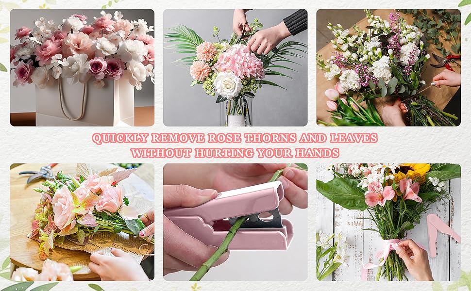Amazon.com : Rose Thorn Stripper Tool, 1 Set Thorn Remover for Roses Quick Flower Stem Leaf ...