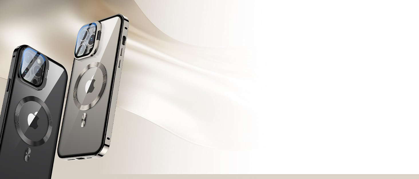 Amazon.com: YUNHUASM[Camera Invisible Stand & Slide Pop-up Lock Magnetic Privacy Case for iPhone ...