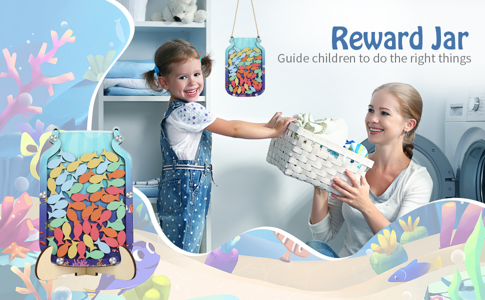 Amazon.com : Personalized Reward Jar, Reward Chart for Kids, Classroom ...