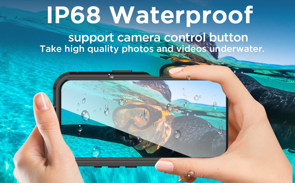 Amazon.com: AICase Waterproof Case for iPhone 16 Pro(6.3") with MagSafe Snowproof,Dustproof and ...