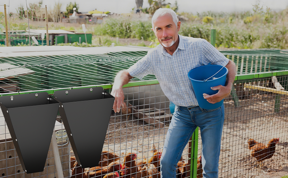 Amazon.com : Medium Size Chicken Cone, Heavy Duty Metal Poultry Restraining Cone with Flat Back ...