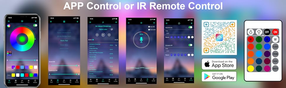 Cozylady 10M USB Led Light, 32.8ft Smart Bluetooth RGB Light with APP ...