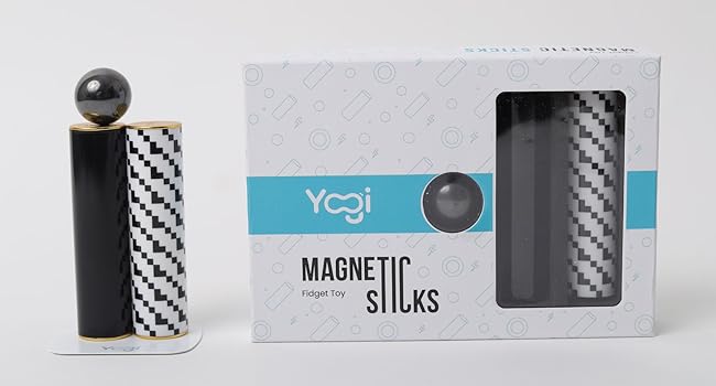 Amazon.com: Yogi Magnetic Sticks - Premium Fidget Toys for Adults - Extremely Fun & Engaging ...