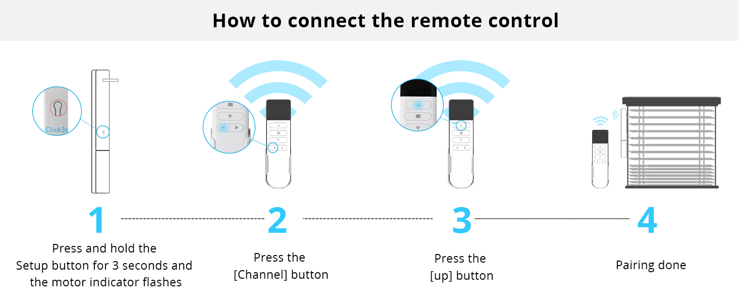 Amazon.com : Blindsmart Plantation Shutters Motor, Smart Electric Motor Automatic Opener for ...