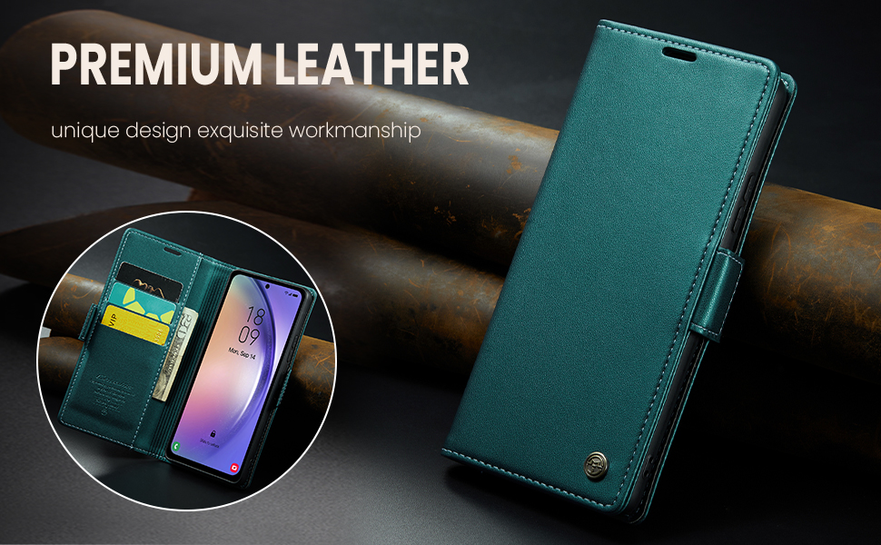 Amazon.com: Lxisxcna Samsung Galaxy A54 5G Wallet Case with [RFID Blocking] Card Holder Magnetic ...