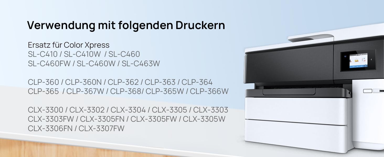 CLT-P406C P406C 406S Toner Kompatibel für Samsung P406C Toner CLT-406S für Samsung CLX 3305 ...