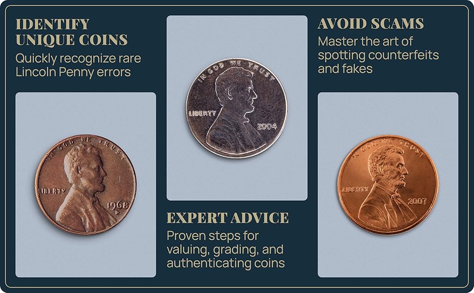Valuable Lincoln Penny Error Coin Handbook: Maximize the Value of Your Collection with 100 ...
