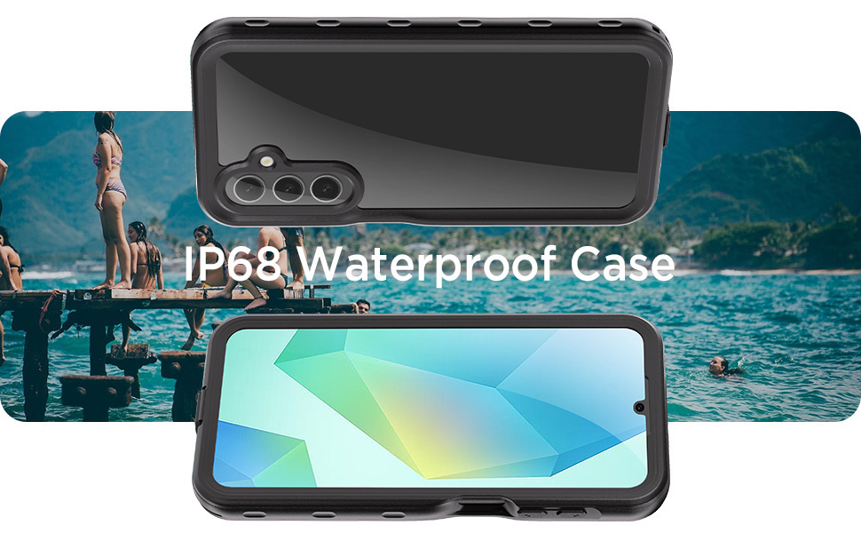 Amazon.com: Miimall for Samsung Galaxy A15 5G Case Waterproof, [IP68 Underwater][14FT Military ...