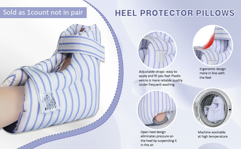 Amazon.com: Ehucon Heel Protector for Pressure Sores,Bed Sore Cushions Relief Heel Pain from ...