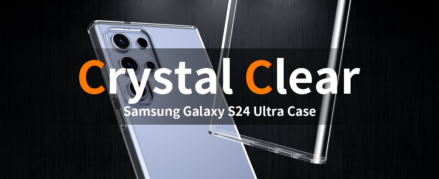 Amazon.com: bokoo Crystal Clear Compatible with Samsung Galaxy S24 Ultra Case.Soft Slim Fit ...