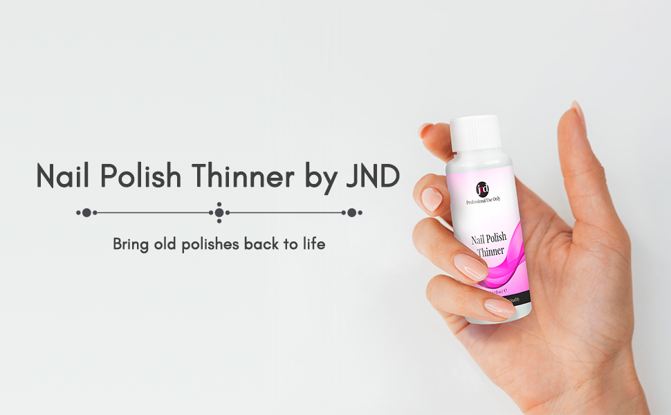JND Professional Nail Lacquer Polish Thinner (100ml) : Amazon.co.uk: Beauty