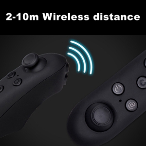 Amazon.com: VBESTLIFE VR Gamepad For iOS, Android, PC, VR Remote Controller Gamepad 4 Modes ...