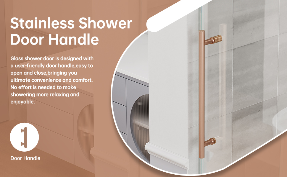 Findepot Frameless Sliding Shower Door 56-60 in W x 75 in H,Frameless Shower Door with 5/16 ...