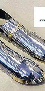 Amazon.com: NauticalMart Medieval Sabaton Steel Armor Shoes Reenactment ...