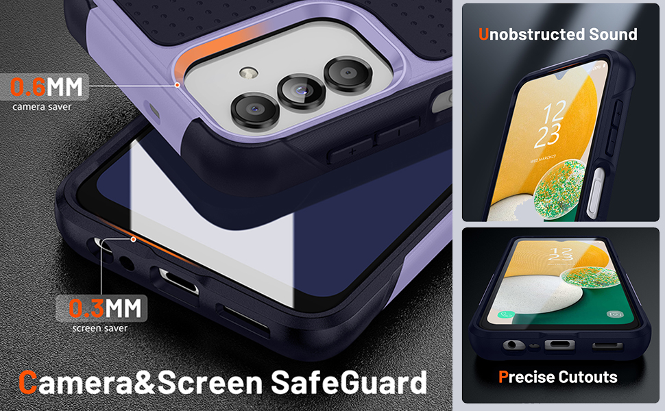 Amazon.com: TORRTOWAY Designed for Samsung Galaxy A13 5G Case Galaxy A32 5G Case Gift Militay ...