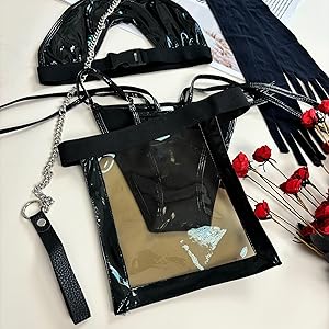 Amazon.co.jp: [SENMHS] 猫耳SMメイド セクシーコスプレ 胸空きPUレザーボディコン 拘束調教キャット 過激エロかわ 7点セット（カチューシャ・トップス・Tバック・手袋 ...
