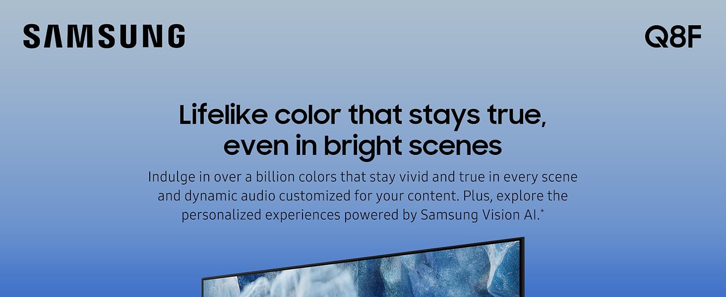 Amazon.com: Samsung QN50Q8FAAFXZA 50 inch QLED Q8F 4K Vision AI Smart TV (2025) Bundle with CPS ...