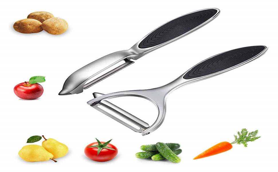 Potato, Vegetable, Apple Peelers for Kitchen, Fruit, Carrot, Veggie, Potatoes Peeler, Y-Shaped ...