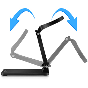 Amazon.com : JRHC Universal Barcode Scanner Stand Hands Free Adjustable Barcode Scanner Stand ...