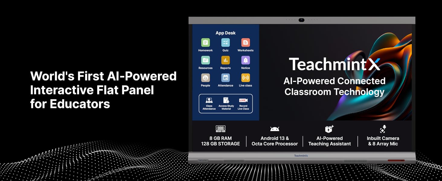 Teachmint X - Premium Interactive Flat Panel 75 Inch | Google EDLA ...