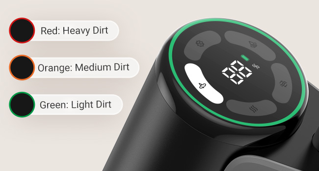 dreame H12 Pro Wet Dry Vacuum Cleaner, Smart Floor Cleaner Cordless ...