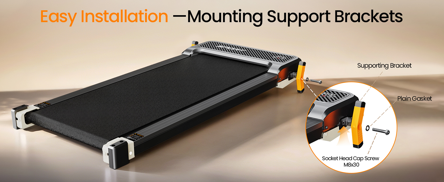 Amazon.com : AKLUER Walking Pad with Incline - Dual-Sided 2 in 1 Under Desk Treadmill with ...