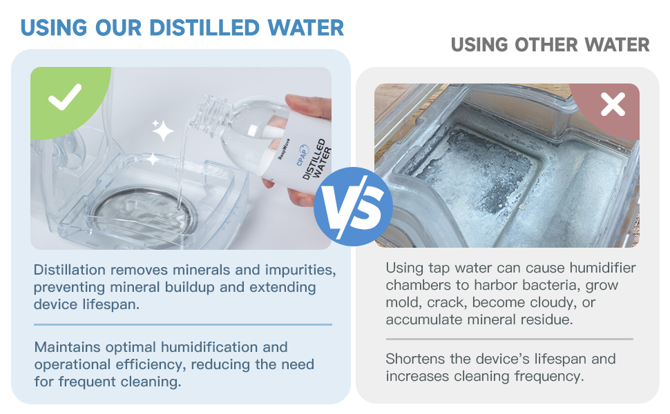 Amazon.com: 16.9 oz 12-Pack Distilled Water for CPAP Machines | Made in USA | Use with ResMed ...