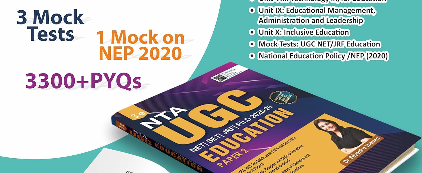 Buy NTA UGC NET Education Paper 2 Book 2025 - 2026 | NET/SET/JRF/ Ph.D | 3rd Edition | By Dr ...