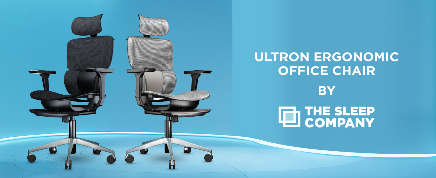The Sleep Company Ultron Premium Ergonomic Office Chair | Ultra Spine ...