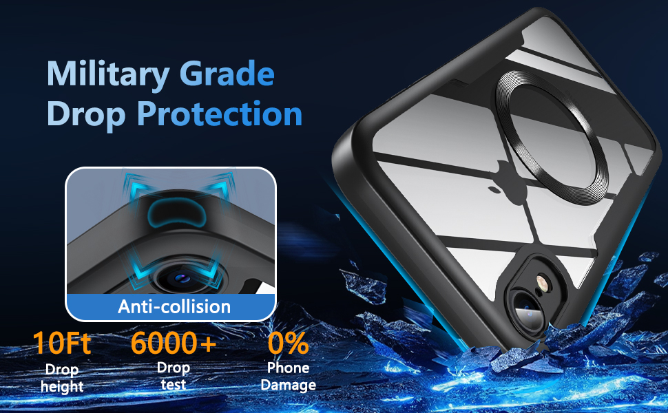 Amazon.com: BESINPO for iPhone XR Case, iPhone XR Phone Case [Compatible with MagSafe] [Full ...