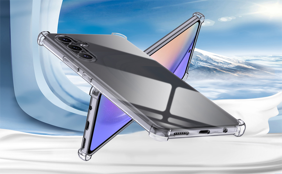 Anoowkoa Handyhülle Samsung Galaxy A54 5G Hülle CASE Cover Dünne Durchsichtige TPU Schutzhülle ...