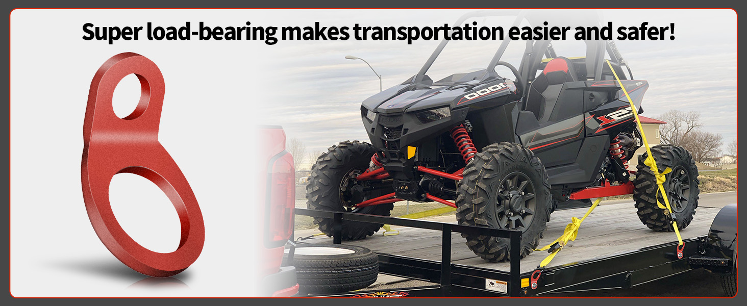 Amazon.com: Large Tie Down Strap Rings 6 Pcs Tie-Down Anchors Hooks Stainless Steel Lashing ...