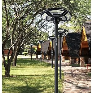 Homehop Polycarbonate 150W Solar Led Motion Sensor Street Light For Outdoor Home Garden ...