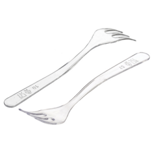 Amazon.com: Covzoe 500 Pieces Plastic Mini Forks, 3.7 Inch Clear Small Dessert Forks, Disposable ...