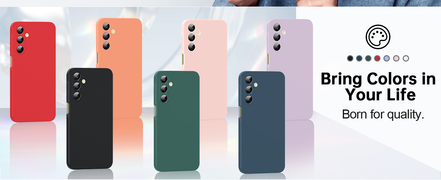 Amazon.com: LeYi for Samsung Galaxy-A25-5G-Phone Case: Samsung A25 5G Case with 2 PCS Screen ...