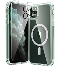 Amazon.com: FNTCASE for iPhone 11 Pro-Max Case: Rugged Shockproof Protective Cases with ...