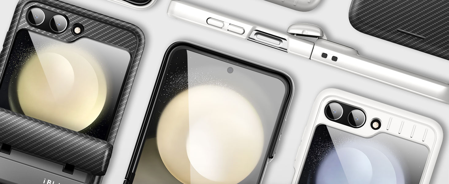 Amazon.com: i-Blason Journey for Samsung Galaxy Z Flip 5 Case (2023) with Built-in Screen ...