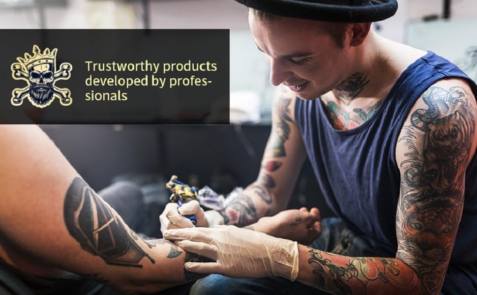 JVR Tattoo Aftercare Kit, JVR Tattoo Soap & Tattoo Balm, Tattoo Foam Soap Cleanser To Clean ...