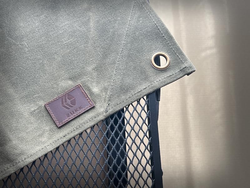 Amazon | ZUKK 帆布シート グランドシート キャンプ 帆布 パラフィン 本革 100×68cm ソロ 16oz キャンバス 厚手 撥水 防水 高耐久 テントシート マルチシート ...