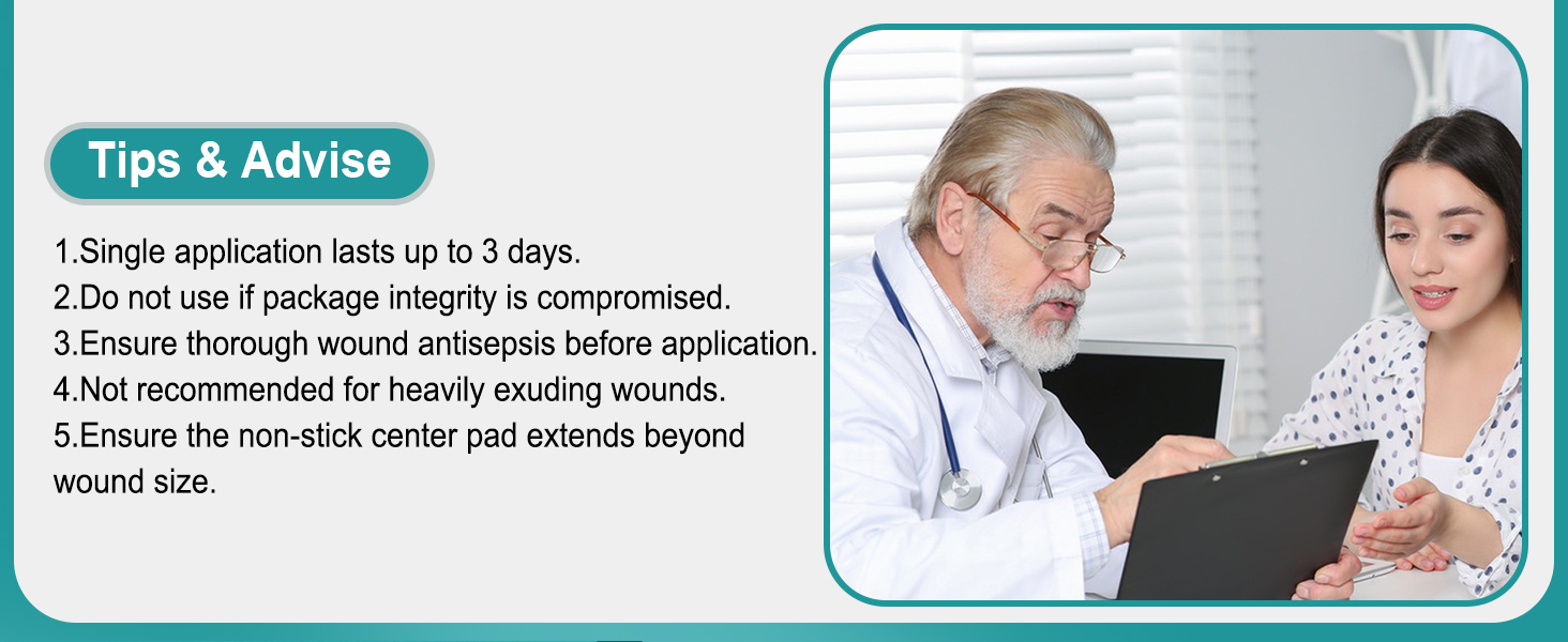 Amazon.com: 50 Count Island Dressing Bordered Gauze 4"X4", Gauze Pads Individually Wrapped, Non ...