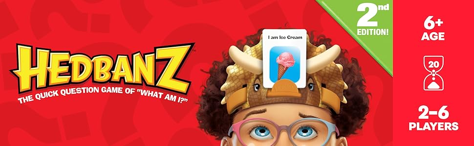 Hedbanz 2nd Edition - Fun Family Picture Guessing Game