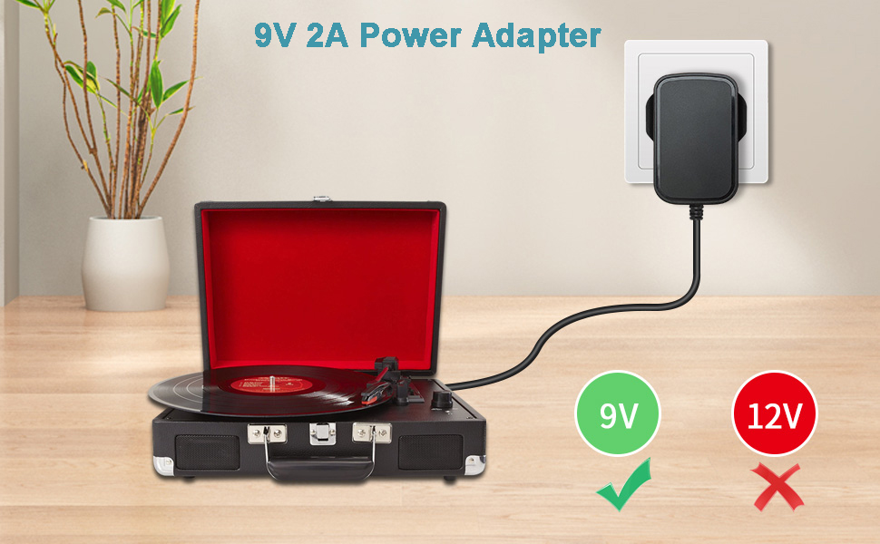 TKDY 9V 2A AC Adapter 100-240V AC to DC 9V 1.8A 1.5A 1A 0.8A 0.5A Power ...