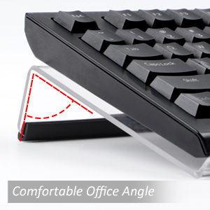 Amazon.com : Acrylic Clear Computer Keyboard Stand for Desktop ...