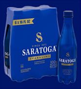 Amazon.com : Saratoga Spring Water Bottles, 12 Pack - Still Bottled Water with Naturally ...