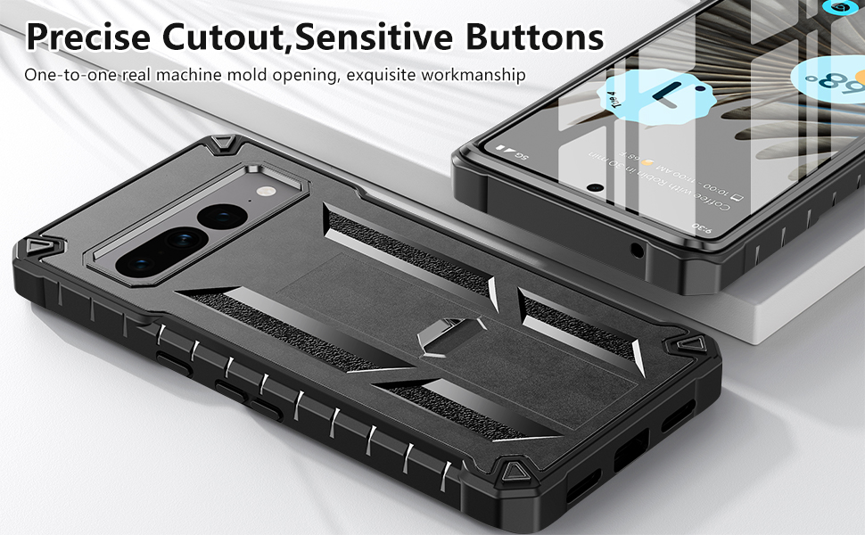 FNTCASE for Google Pixel 7-pro Phone Case: Full-Body Heavy Duty Rugged Dual Layer Military Grade ...